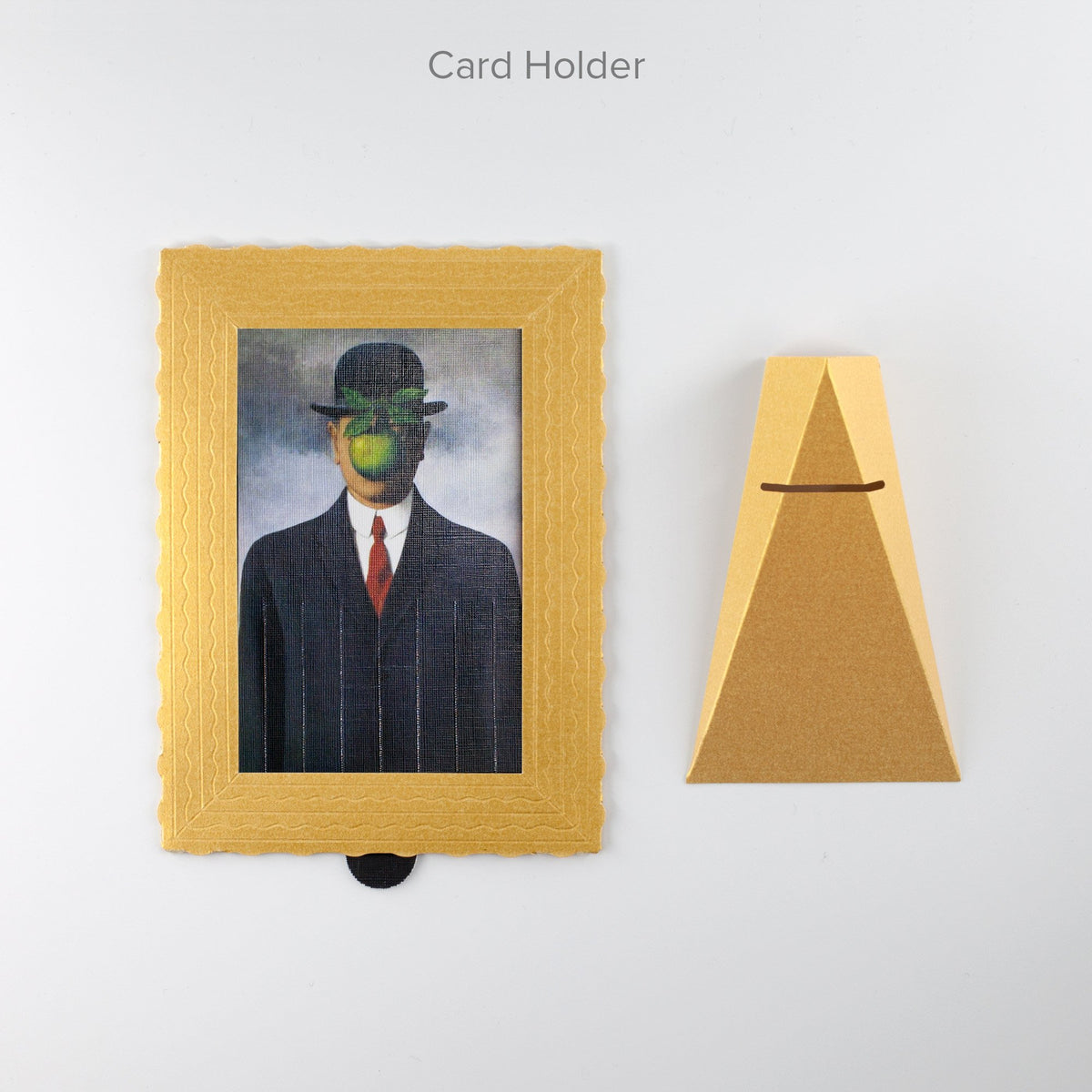 Hello From Banksy — Rene Magritte - The Son of Man, Postcards – SHUBA